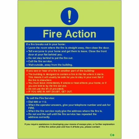 Personal Emergency Evacuation Plan PEEP Sign