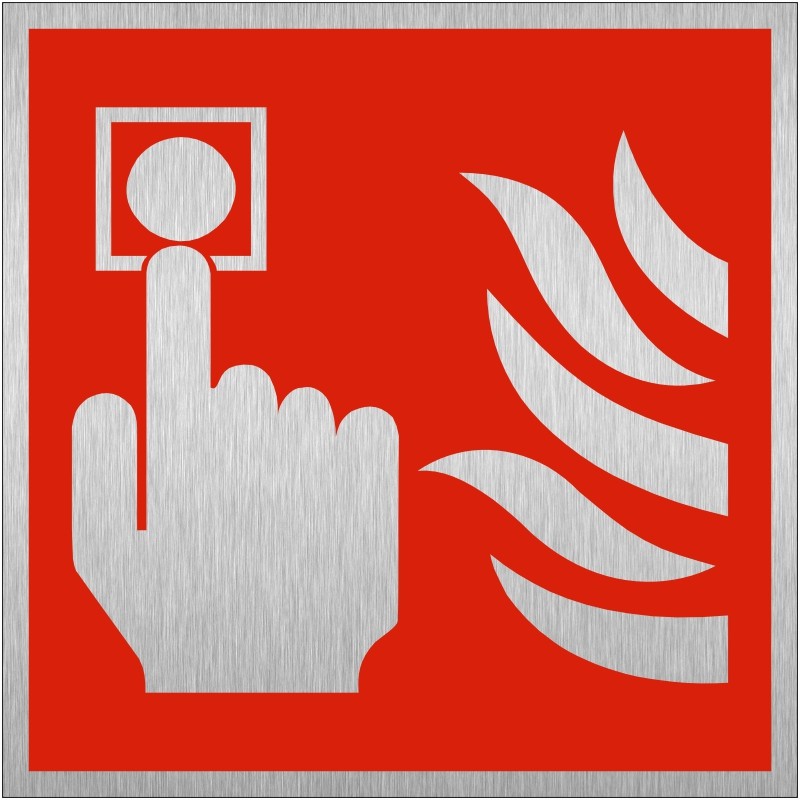 Fire Alarm Sign | Rainbow Safety