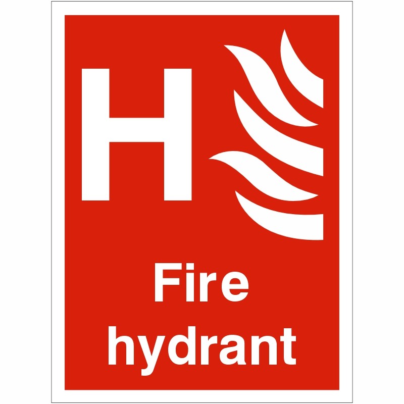 Fire Hydrant Sign