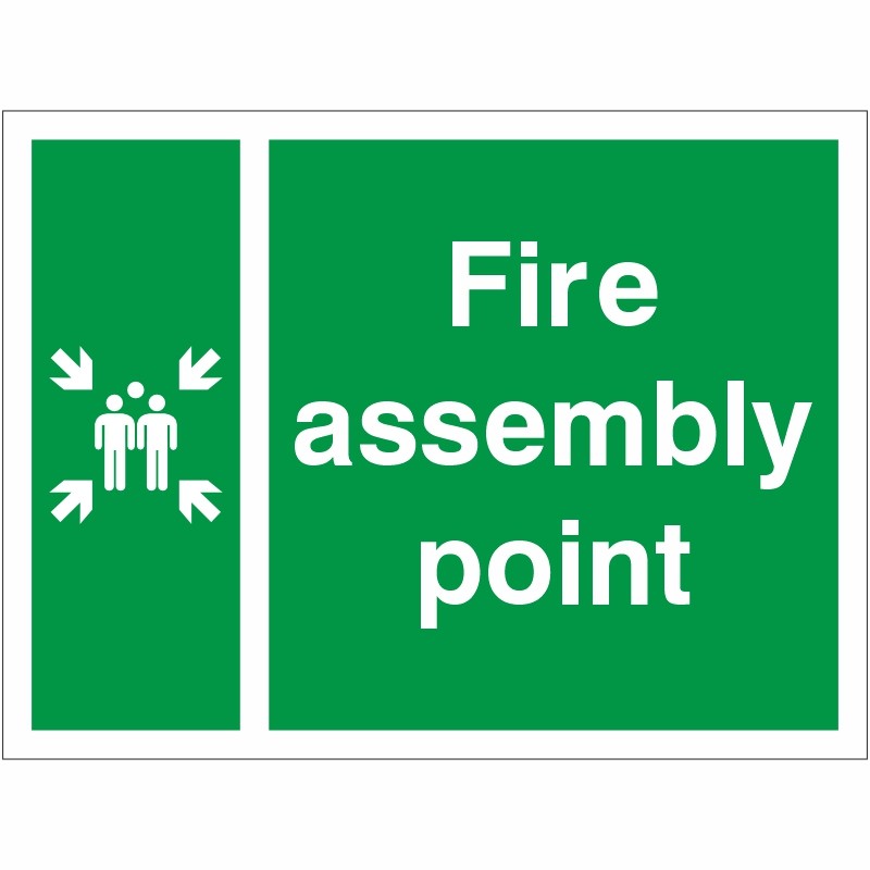 Fire Assembly Muster Point Sign
