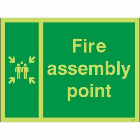 Fire Assembly Muster Point Sign