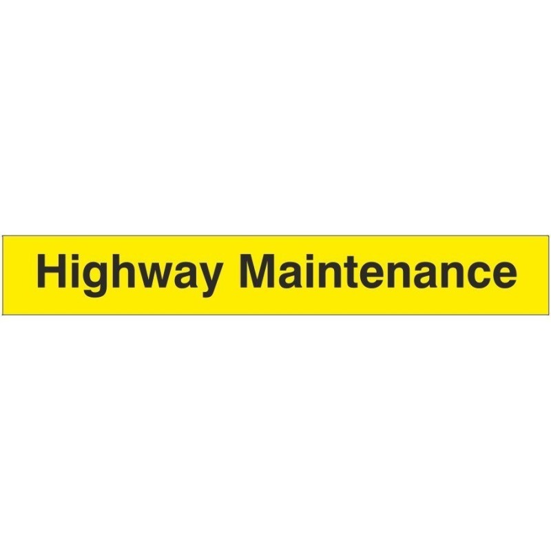 Highway Sign Maintenance Truck