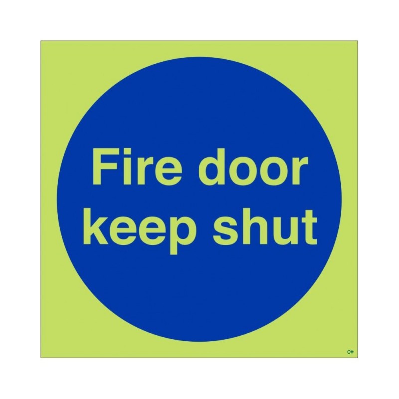 Fire Door Keep Shut Sign